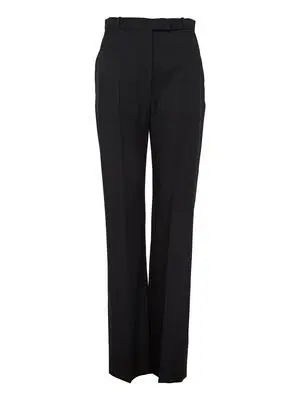 Alexander McQueen Tailored Straight Leg Trousers - Black