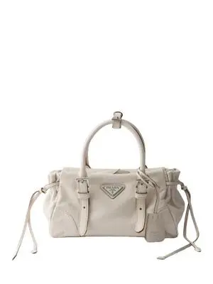 Prada Bonnie Small Leather Bag - White