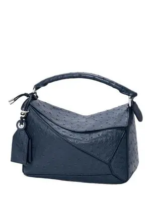 Loewe Small Featherlight Puzzle Crossbody Bag - Deep Navy Blue