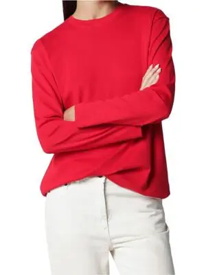 FLORE FLORE FLORE FLORE Maggie Organic Cotton Long-Sleeve Top