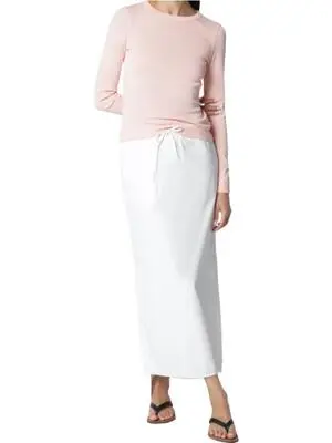 FLORE FLORE FLORE FLORE Organic Cotton Long-Sleeve T-Shirt Pink