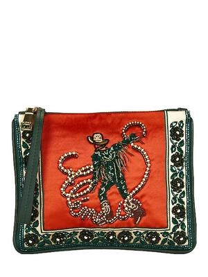 ALEMAIS Embellished Cowboy Clutch - Multi