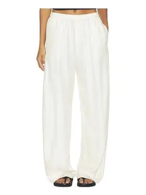 Alexander Wang Mid-rise Track Pants - Ivory