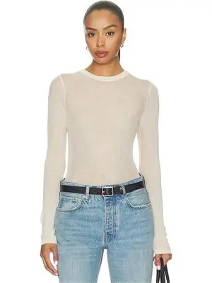 ANINE BING Tiana Sweater - Ecru