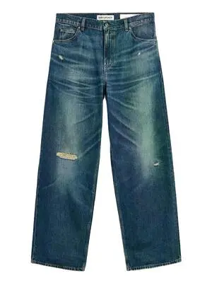 Our Legacy Vast Cut Distressed Jeans - Blue