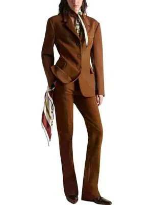 Dorothee Schumacher Single-breasted Tailored Blazer - Brown