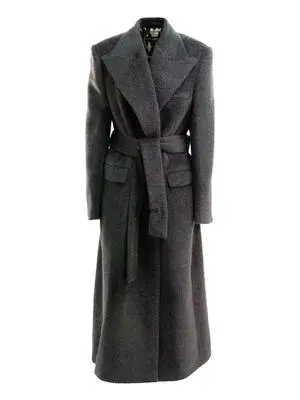 DOLCE & GABBANA Dolce & Gabbana Belted Brushed Coat