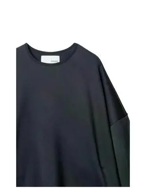YOSHIOKUBO Drop-shoulder Sweatshirt - Black