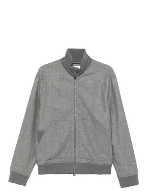 Jacob Cohen Zip-up Herringbone Jacket - Grey