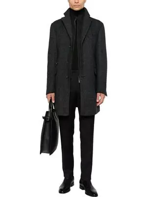 Corneliani Tailored Pressed-crease Trousers - Black