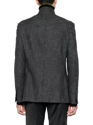 Corneliani High-neck Jacket - Grey