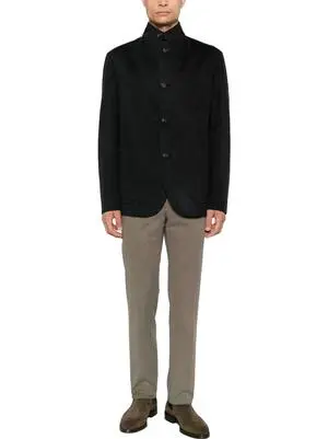Corneliani High-neck Jacket - Black