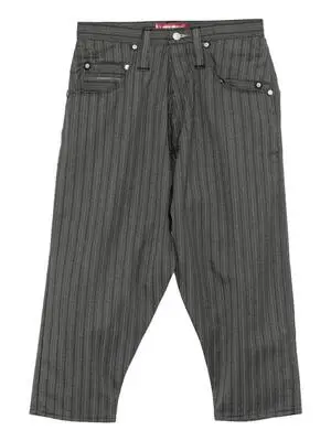 Junya Watanabe X Levi's Pinstriped Morning Trousers - Black