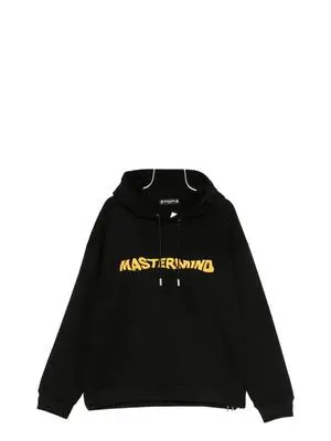 MASTERMIND WORLD Skull-embroidered Hoodie - Black
