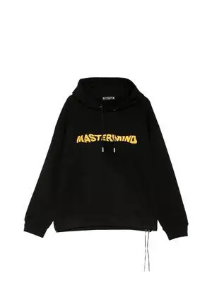 MASTERMIND WORLD Skull-embroidered Hoodie - Black