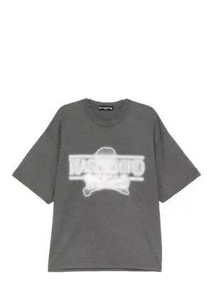MASTERMIND WORLD Logo-print T-shirt - Grey