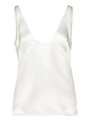 TOM FORD TOM FORD Silk Tank Top Neutrals