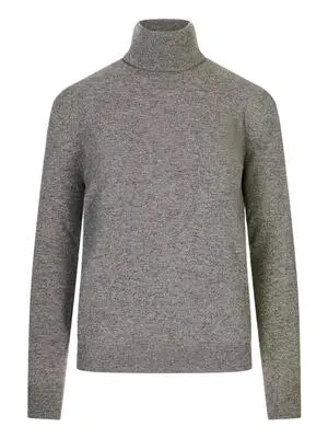 JIL SANDER Jil Sander Roll Neck Sweater Grey