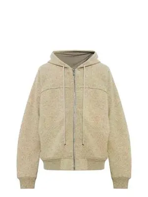 Rick Owens Zip-up Hoodie - Neutrals