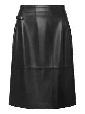 JOHN RICHMOND John Richmond Ring Detail Paneled Midi Skirt