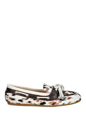Liu Jo Pony Hair Loafers - White