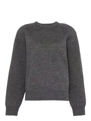 THE FRANKIE SHOP Raglan Sleeve Sweater - Grey