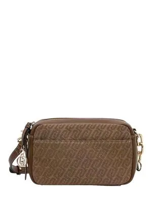 Liu Jo Medium Jacquard Crossbody Bag - Neutrals