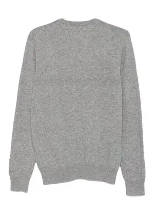 MC2 SAINT BARTH Regent Cashmere Crew-neck Sweater - Grey