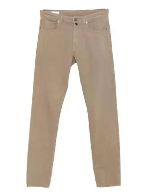 Incotex Straight-leg Five-pocket Trousers - Neutrals