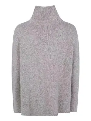 KUJTEN Kujten Roll-Neck Cashmere Sweater Brown