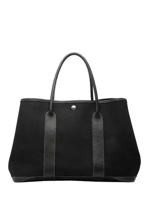 HERMÈS Hermès 2003 Toile And Negonda Garden Party 36 Tote Bag