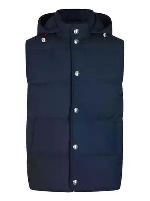 Eleventy Padded Gilet - Blue