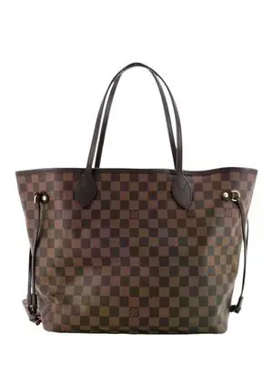 LOUIS VUITTON Neverfull Mm Damier Tote Bag - Brown