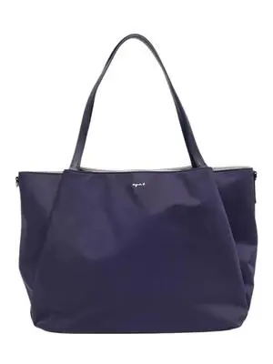 AGNES B. Origami Tote Bag - Purple