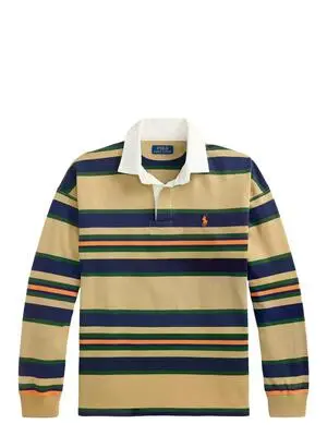 Polo Ralph Lauren Striped Cotton Sweater - Neutrals