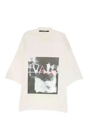 JULIUS Valis Over T-shirt - Neutrals