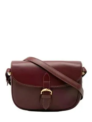 Cartier Leather Must De Crossbody Bag - Red