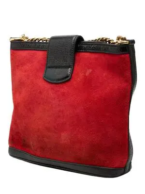 Gucci Suede Dionysus Bucket Bag - Red