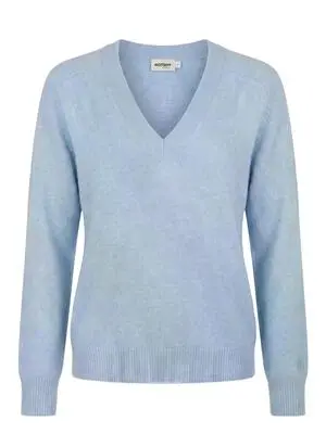 NOTSHY Cashmere V-neck Sweater - Blue