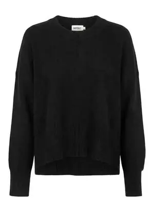 NOTSHY Ribbed-knit Cashmere Sweater - Black