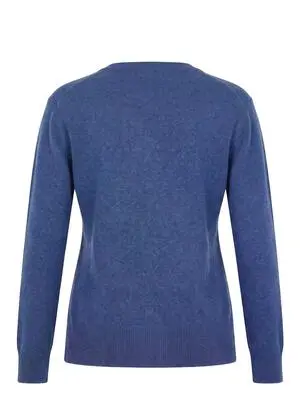 NOTSHY Fine-knit Cashmere Sweater - Blue
