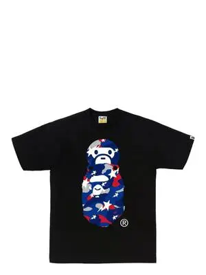 A BATHING APE Ape Head Graphic-print T-shirt - Black