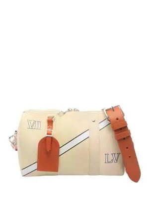 LOUIS VUITTON Louis Vuitton 2021-2026 City Keepall Travel Bag Neutrals