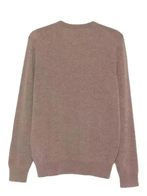 MC2 SAINT BARTH MC2 Saint Barth Regent Crew-Neck Cashmere Sweater Neutrals