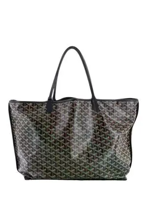 Goyard Anjou Reversible Coated Canvas Gm Tote Bag - Black