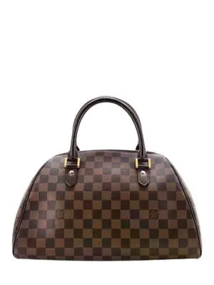 LOUIS VUITTON Ribera Damier Mm Handbag - Brown