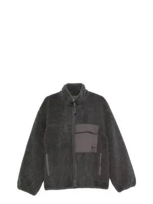 Maison Kitsuné Fleece Panelled Jacket - Grey