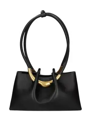 Cult Gaia Asa Shoulder Bag - Black