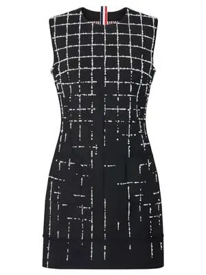 Thom Browne Bead-embellished Mini Dress - Black