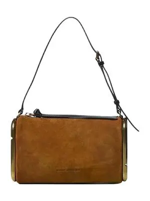 Marc Jacobs Marc Jacobs Suede Shoulder Bag Brown